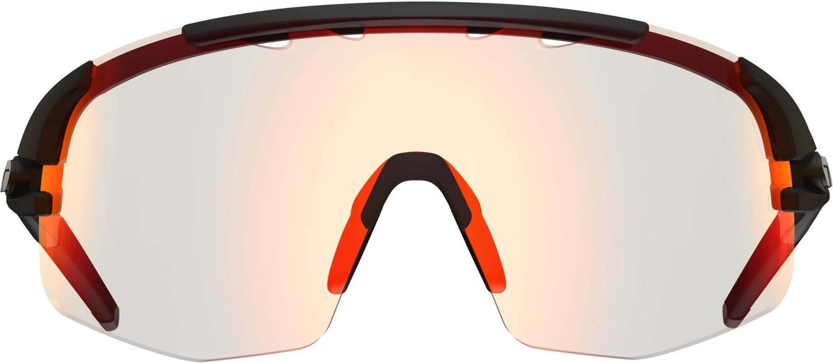 Tifosi - bril Sledge mat zwart clarion - red fototec ( - Fietsen Tim