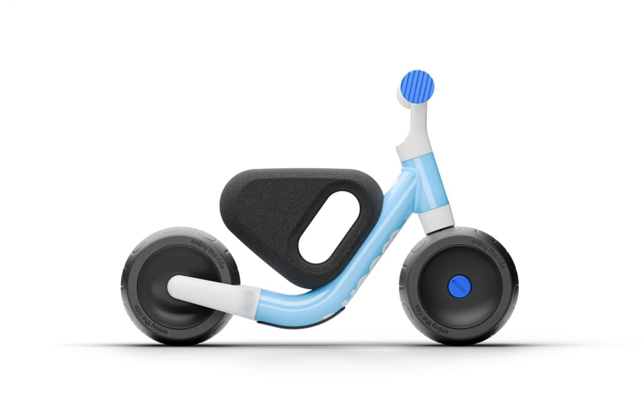 Woom - Wow Balancing Bike - Sky Blue - Fietsen Tim